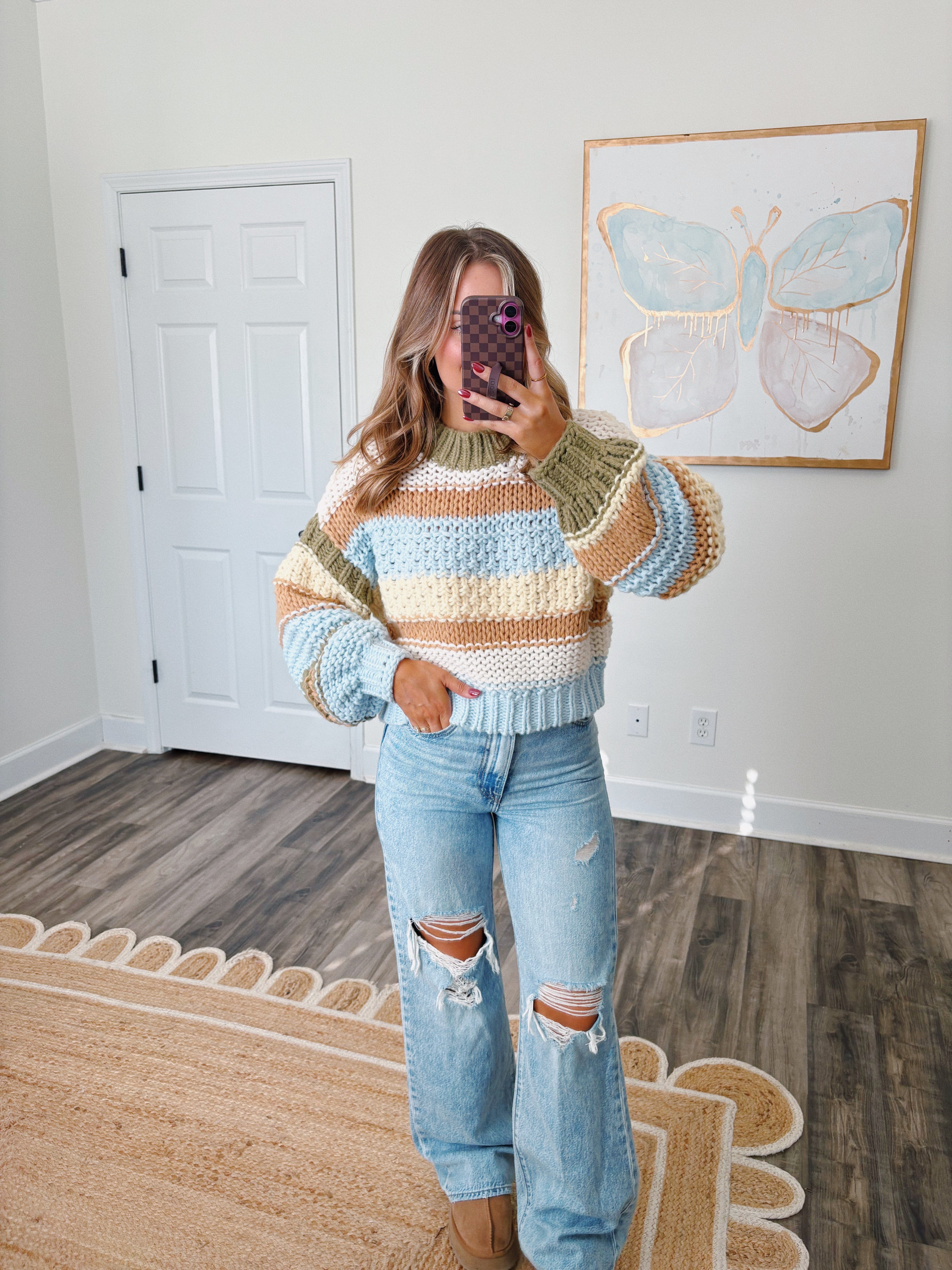 Fall Favorite Chunky Knit Sweater – Color Collective